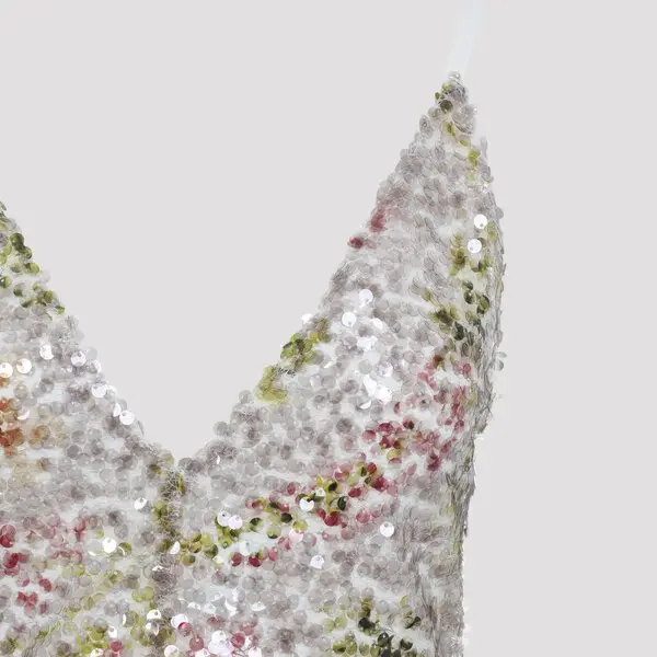 Alberta Ferretti Paillettes Long Dress