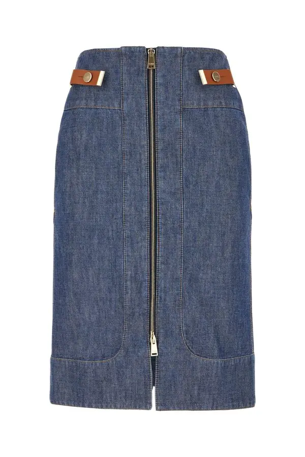 Fendi Denim Skirt - Multicolor