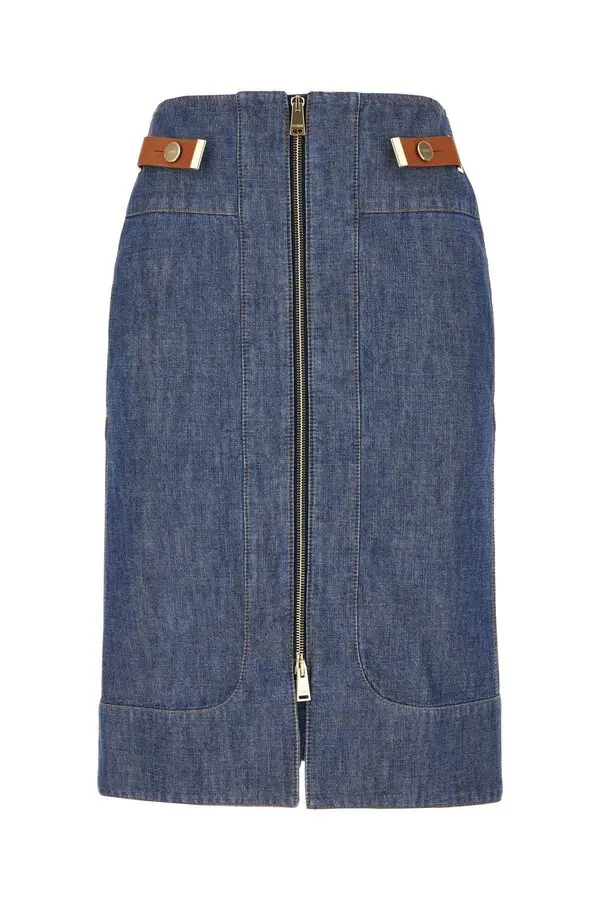 Fendi Denim Skirt - Multicolor