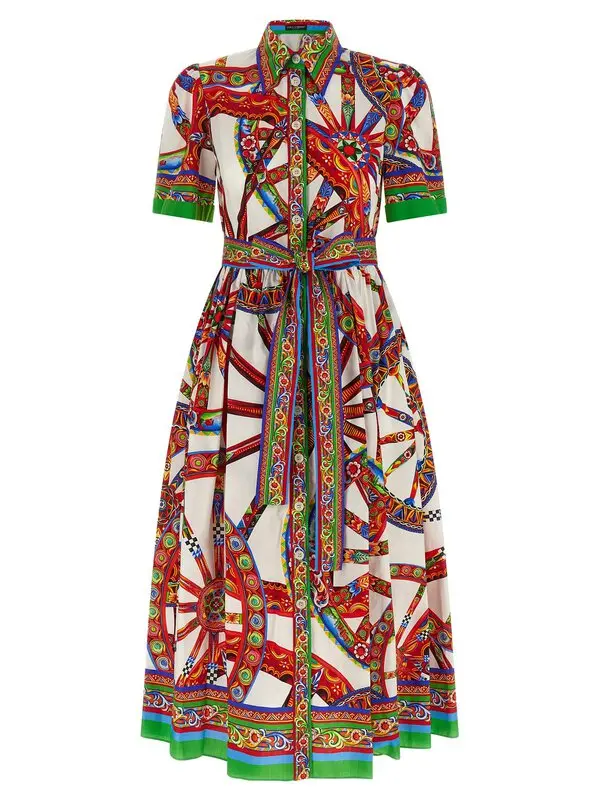 Dolce & Gabbana Carretto' Dress - Multicolor