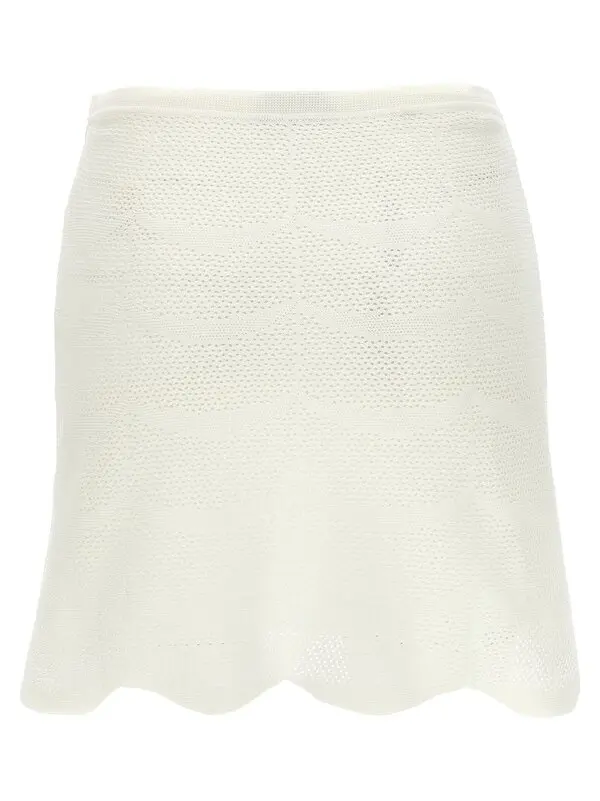 TOM FORD Crochet Mini Skirt