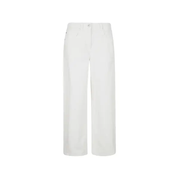 Brunello Cucinelli Trousers Palazzo Pants - White