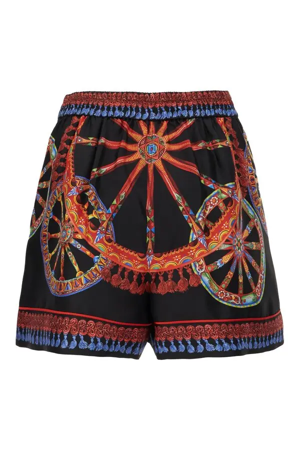 Dolce & Gabbana Carretto Print Shorts - Multicolor