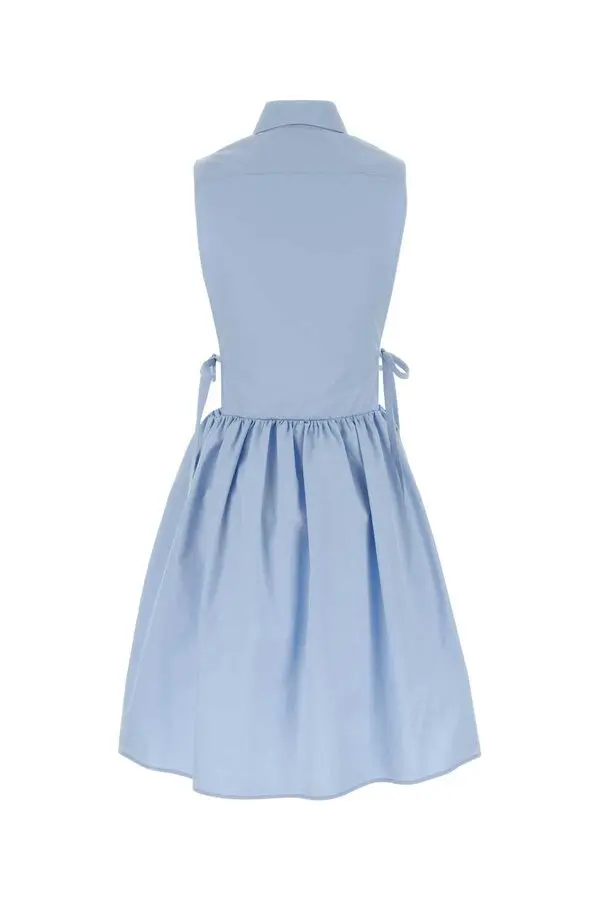 Miu Miu Cotton Poplin Shirt Dress