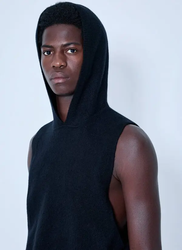 Rick Owens Hooded Tank Top
