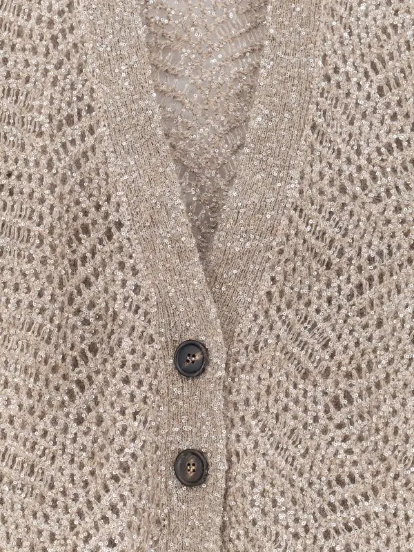 Brunello Cucinelli Mohair Blend Cardigan