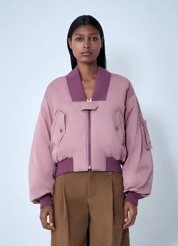 Chloé Bomber Jacket - Brown