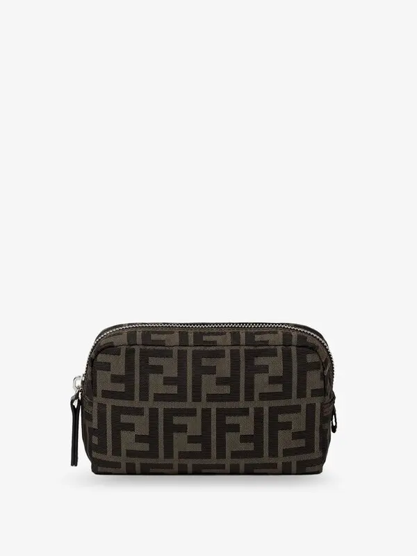Fendi Ff Technical Fabric Clutch Bag - Multicolor