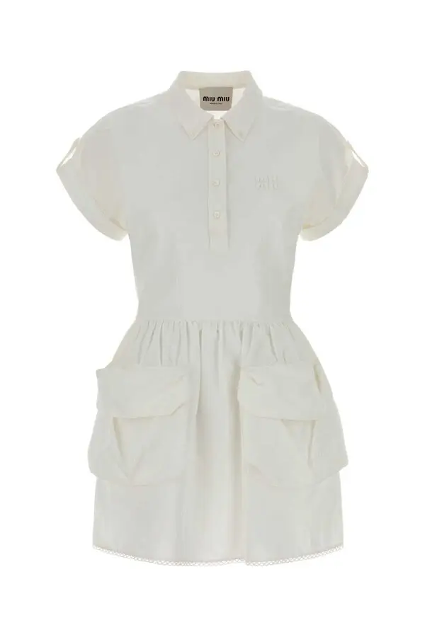 Miu Miu Cotton Blend Dress