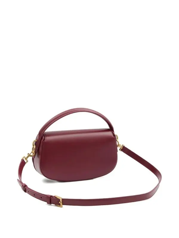 Saint Laurent Voltaire Bag In Box Leather - Red