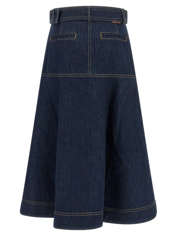 Zimmermann Denim Skirt