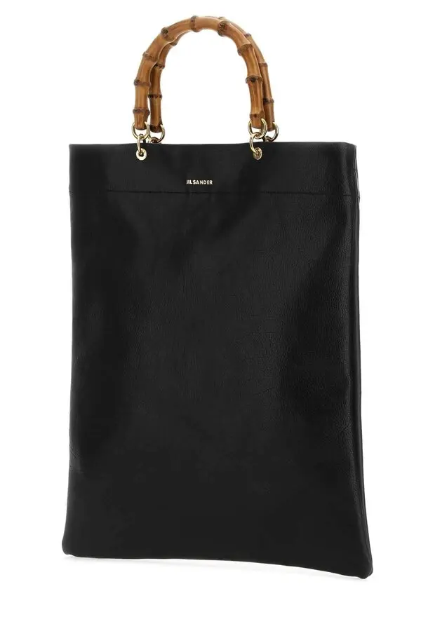 JIL SANDER Leather Medium Shopping Bag