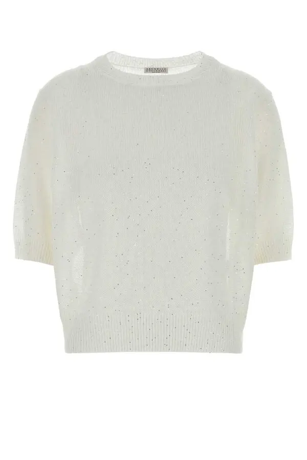 Brunello Cucinelli Linen Blend Sweater