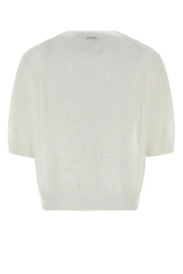 Brunello Cucinelli Linen Blend Sweater