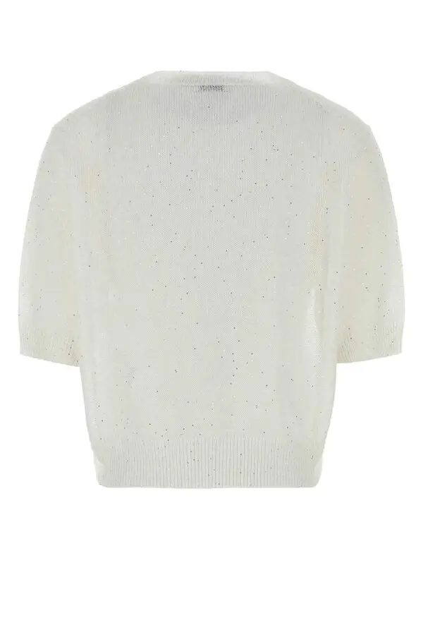 Brunello Cucinelli Linen Blend Sweater
