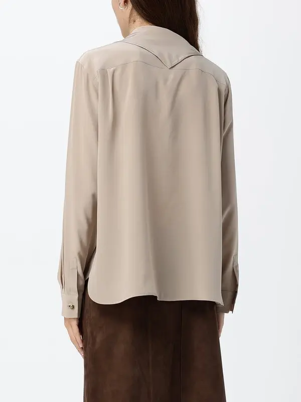 Max Mara Silk Shirt - Tan