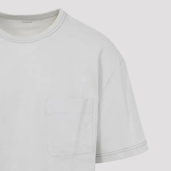 LEMAIRE Boxy Short Sleeves T-shirt - Multicolor