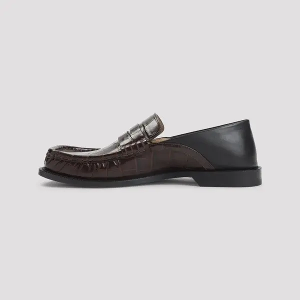 Loewe Campo Flap Back Loafers