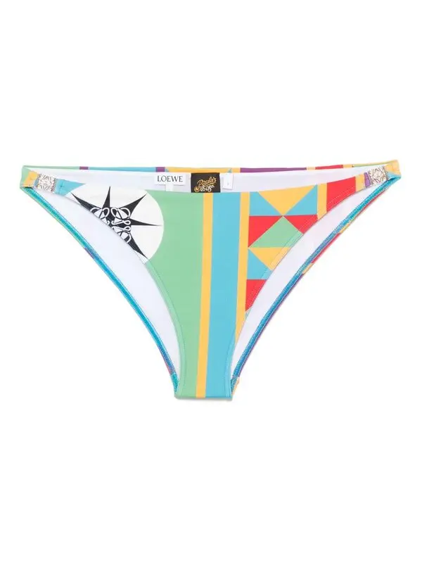 Loewe Printed Bikini Bottom - Multicolor