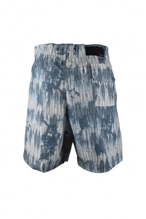 Amiri Logo Print Swim Shorts - White