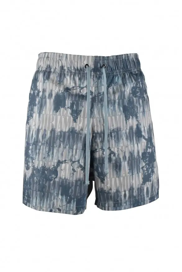 Amiri Logo Print Swim Shorts - White