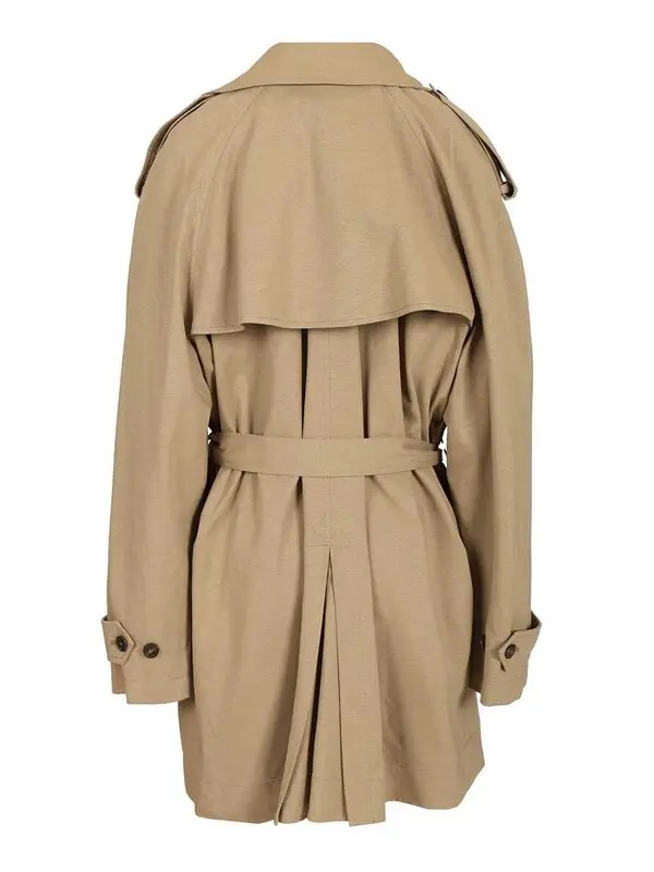 Balenciaga Cropped Trench Coat