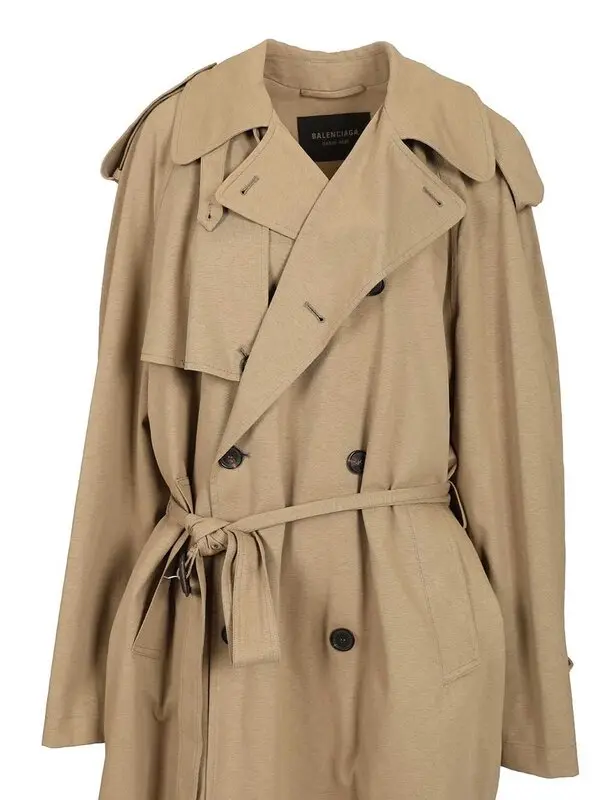 Balenciaga Cropped Trench Coat