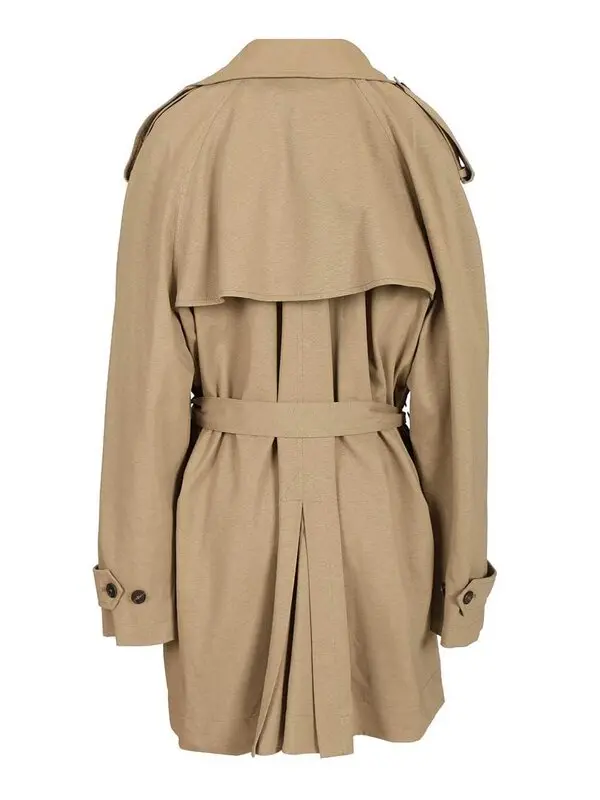 Balenciaga Cropped Trench Coat