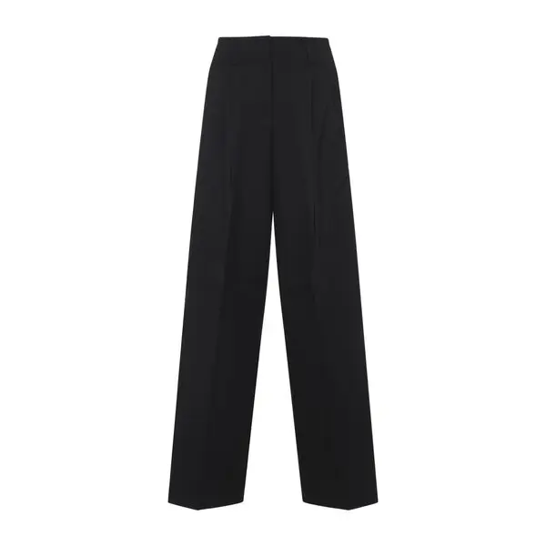 GOLDEN GOOSE Wide Leg Pant - Black