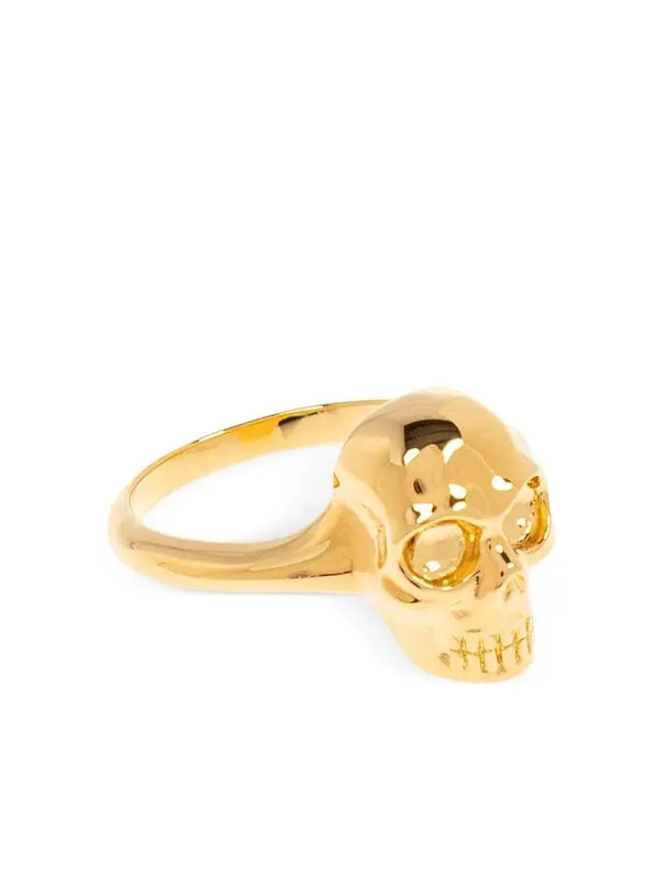 Alexander McQueen Skull Ring - Multicolor
