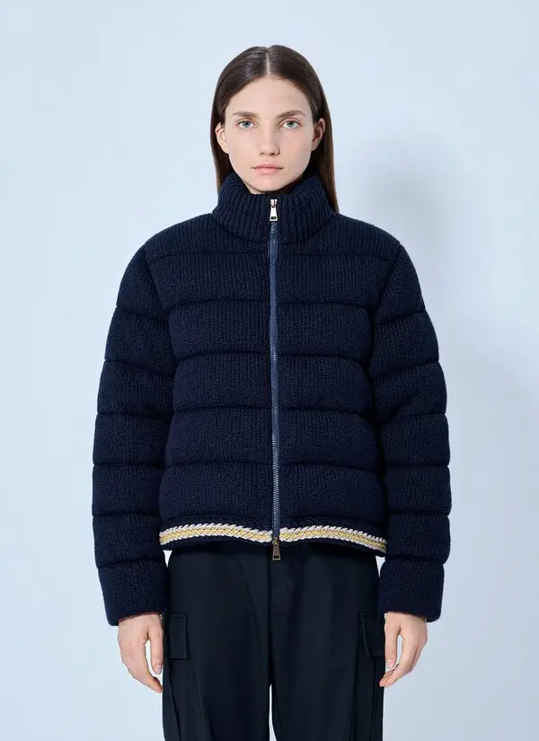 Moncler Padded High-neck Jacket