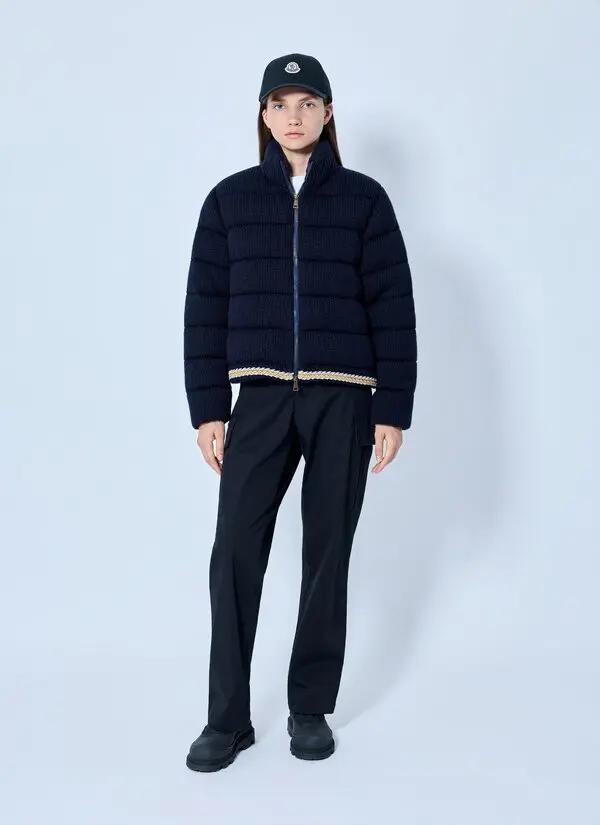 Moncler Padded High-neck Jacket