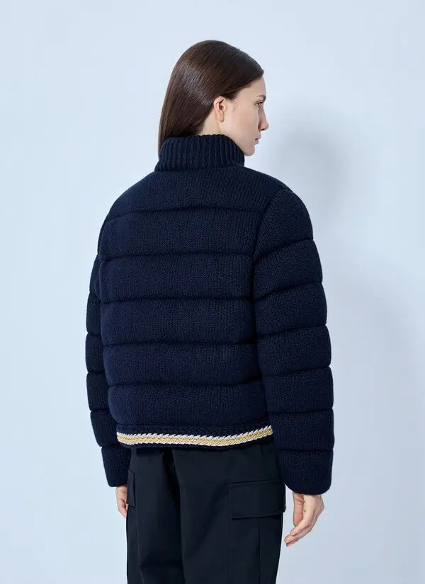 Moncler Padded High-neck Jacket