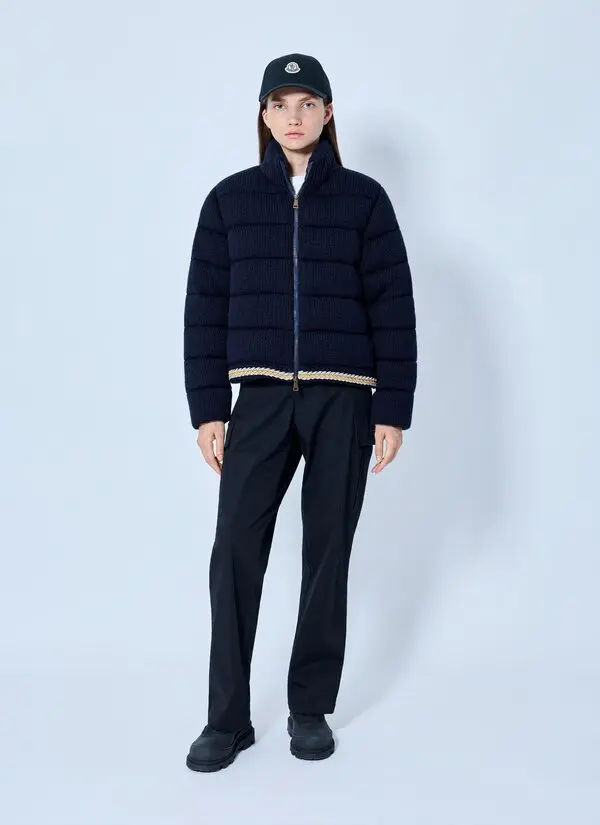 Moncler Padded High-neck Jacket