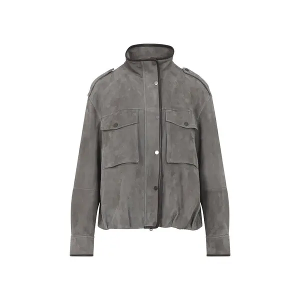 Brunello Cucinelli Suede Jacket