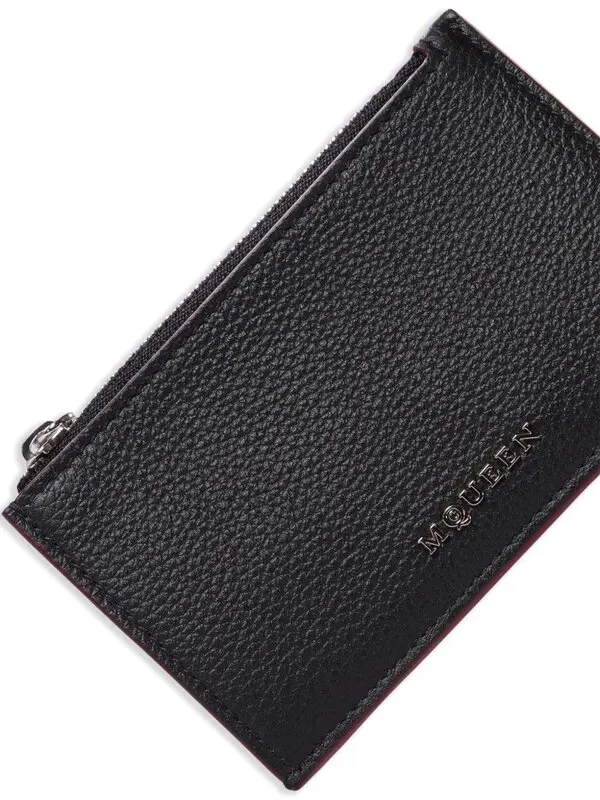 Alexander McQueen Sling Leather Card Case - Multicolor