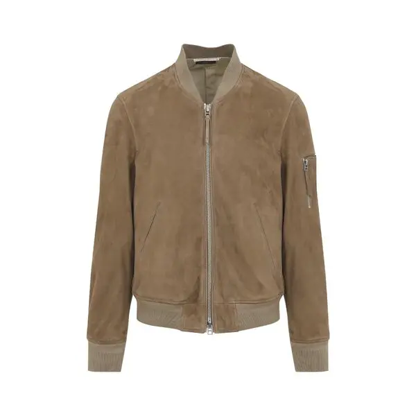 TOM FORD Leather Jacket - Multicolor