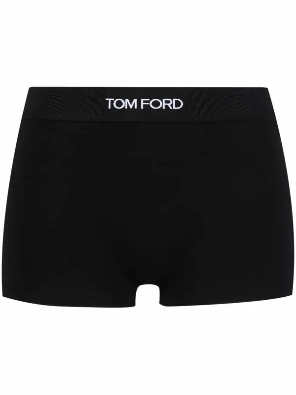TOM FORD Printed Boxer Briefs - Black
