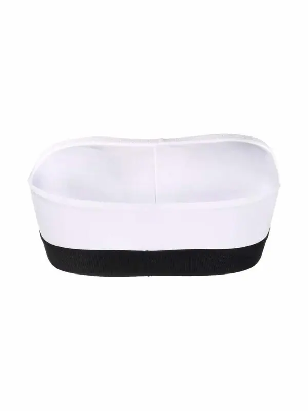TOM FORD Two-tone Bandeau Bra - White