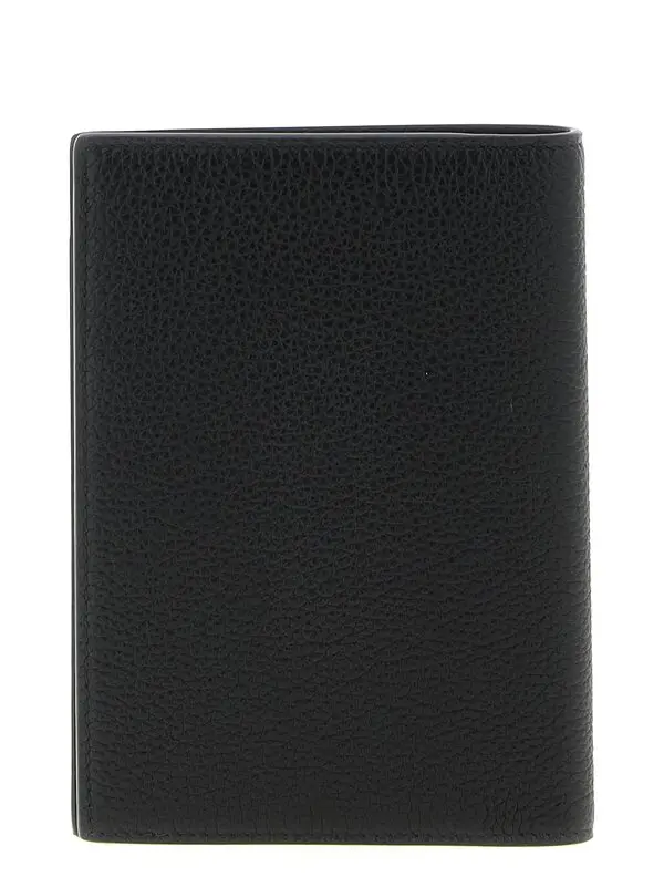 TOM FORD Hammered Leather Passport Holder