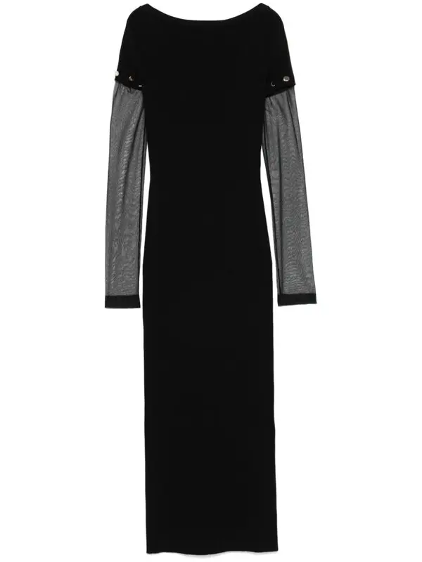 Sportmax Knitted Long Dress - Multicolor