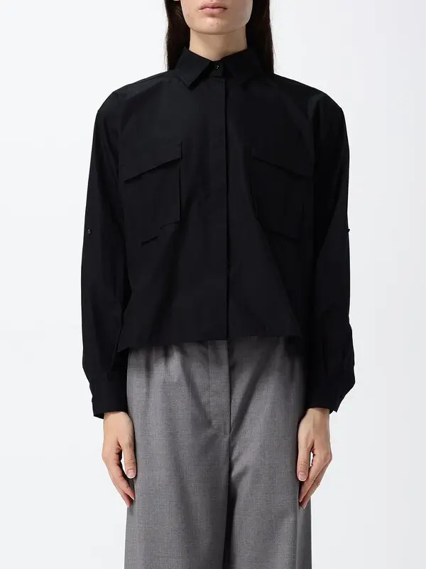 Max Mara Cotton Shirt - Black