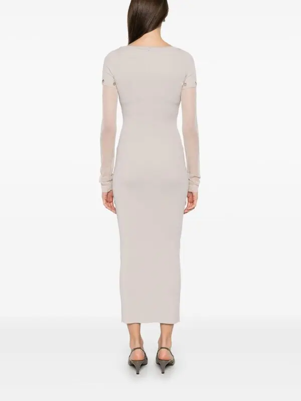 Sportmax Knitted Long Dress - Multicolor
