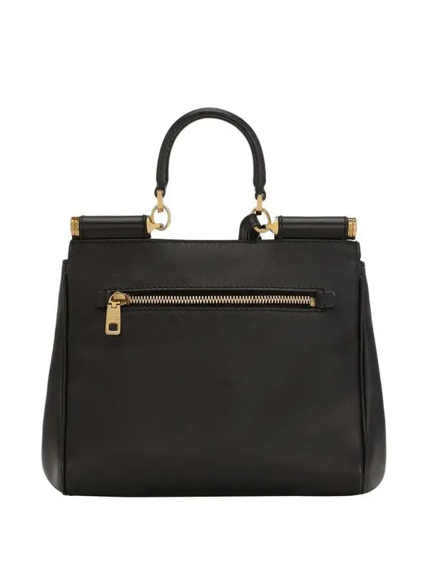 Dolce & Gabbana My Sicily Medium Leather Handbag With Padlock