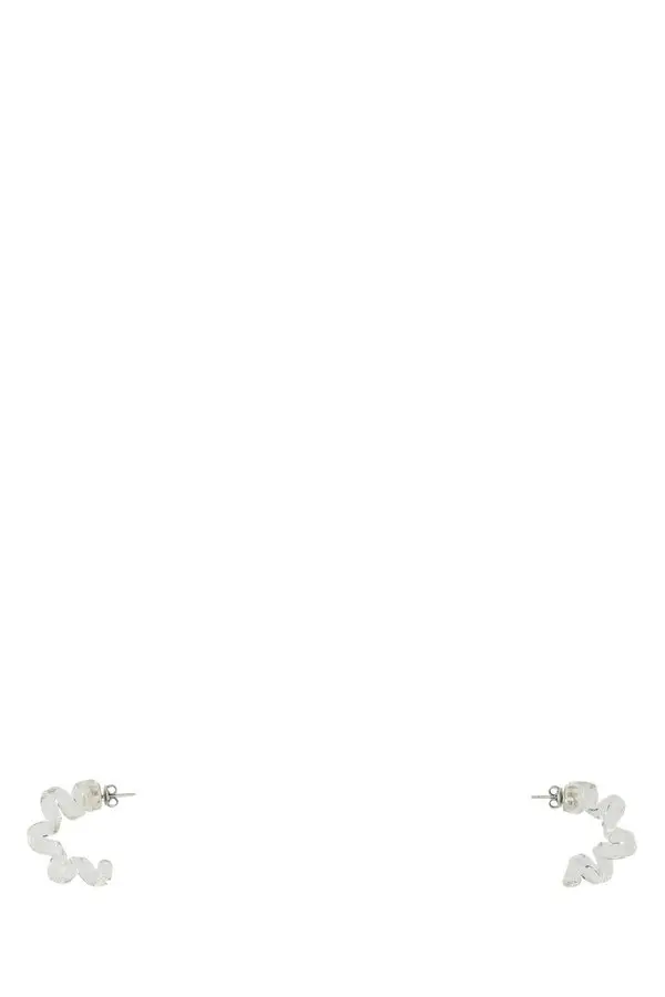 Bottega Veneta Glass Turn Earrings - White