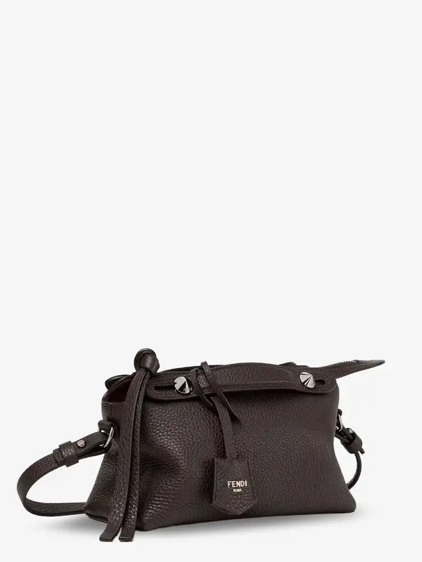 Fendi By The Way Hammered Leather Handbag