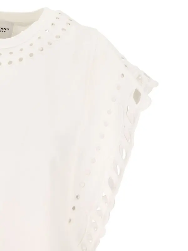Isabel Marant Étoile Marant Odyle Cotton Top - Multicolor