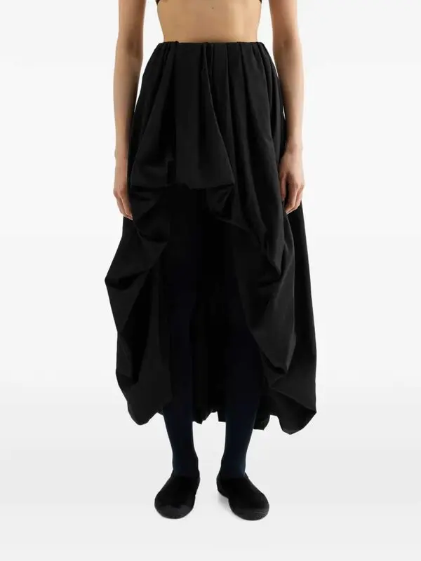 JIL SANDER Lightweight Taffeta Skirt