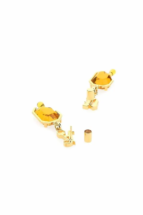 Palm Angels Metal Earrings - Gold