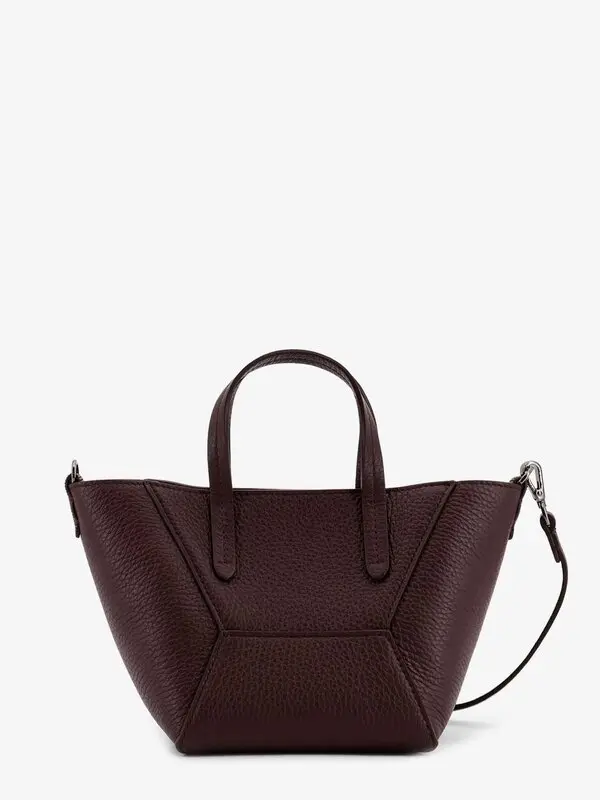 Brunello Cucinelli Leather Crossbody Bag - Red